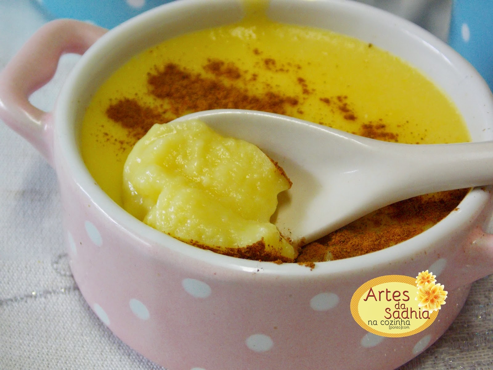 curau com quatro ingredientes | Artes da Sadhia na cozinha