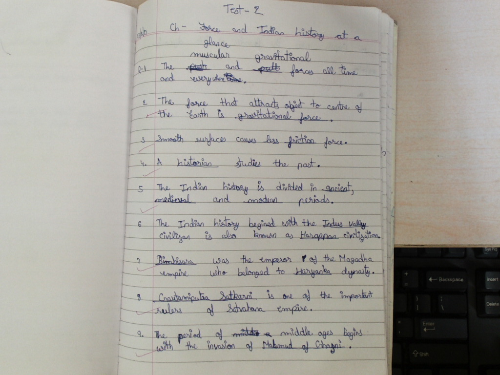 PIS VADODARA STD 4: EVS- CHAPTER WISE TESTS OF ALL THE CHAPTERS