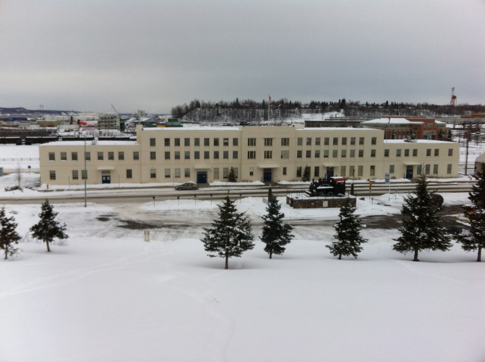 Ogden Brothers Trains: Photo of the Week: Anchorage Depot
