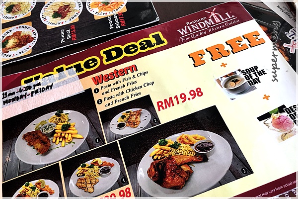 SUPERMENG MALAYA: Restoran WINDMILL, AEON Bukit Tinggi, Klang