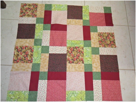 Rose Ateliê - PatchAula®: Técnica de Patchwork - 'Desappearing Nine Patch'