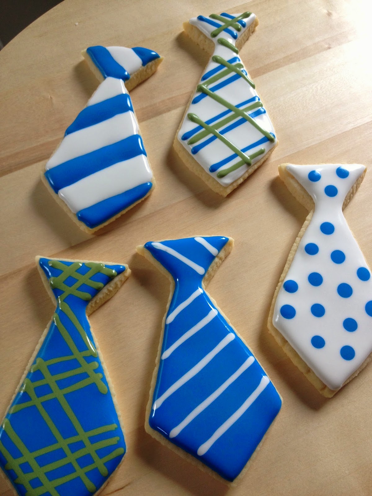 Heidi's Mix: Tie Cookies For Father's Day