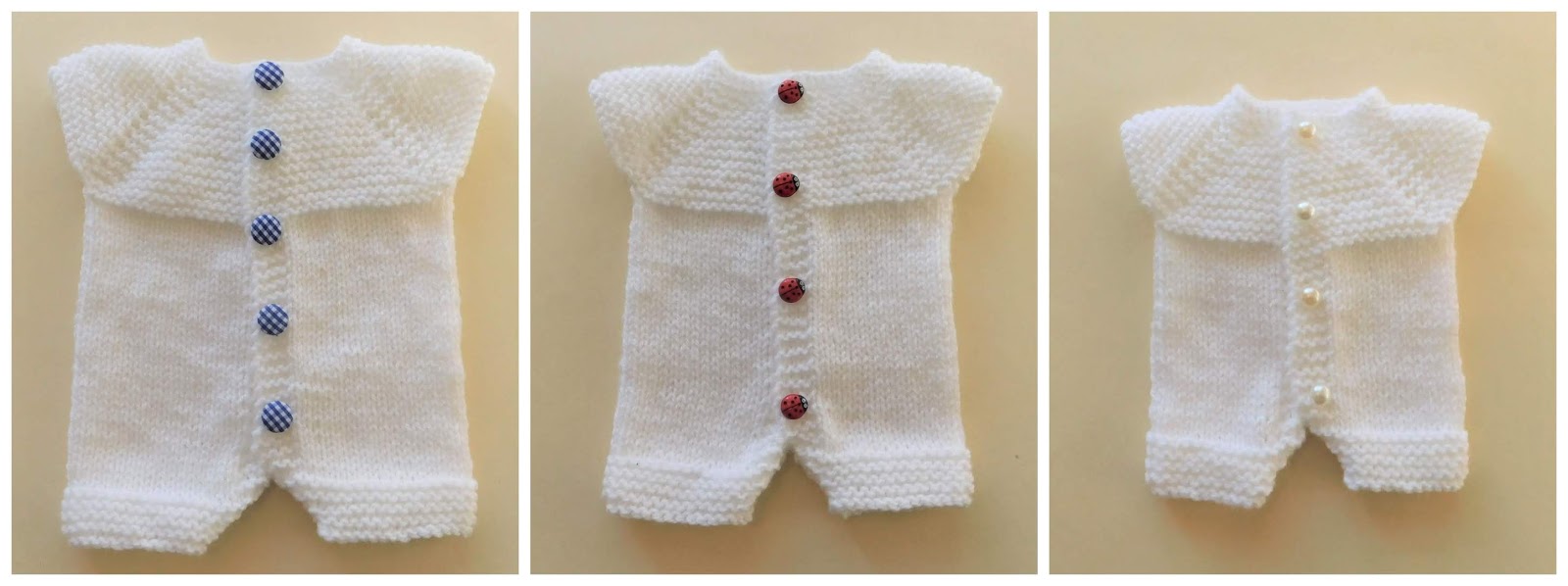 Marianna's Lazy Daisy Days: Little Babbity Baby Romper