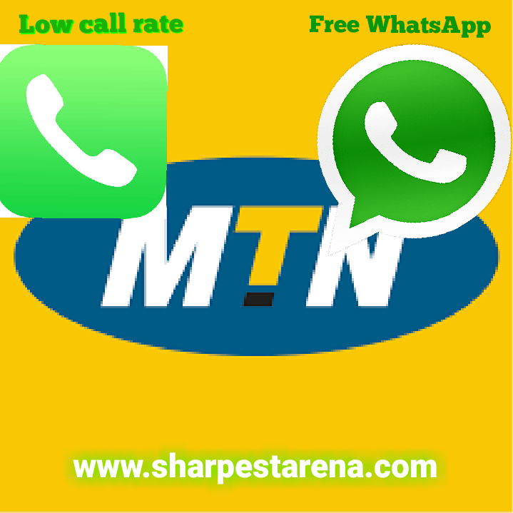 Mtn: WhatsApp free browsing cheat and low call rate.