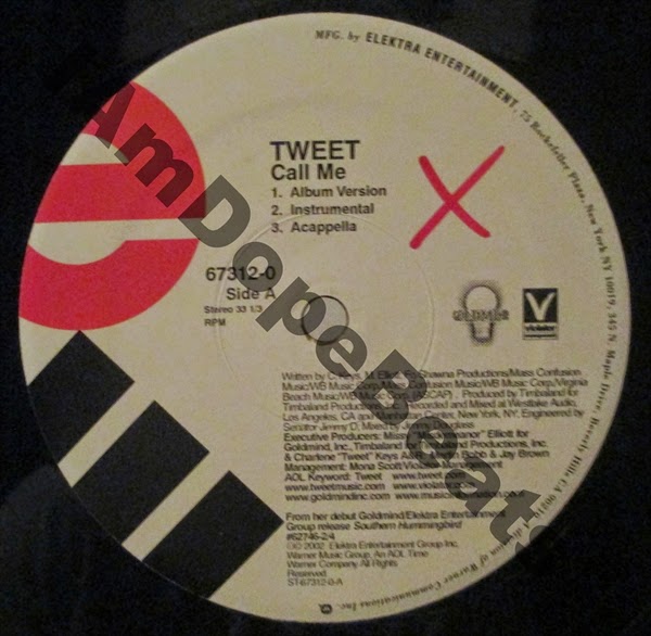 iAmDopeBeats Catalog: Tweet - Call Me/4 My People [Vinyl Single]