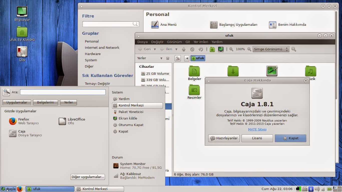 Pisi Linux'ta diğer masaüstü ortamları | Linux Dünyam
