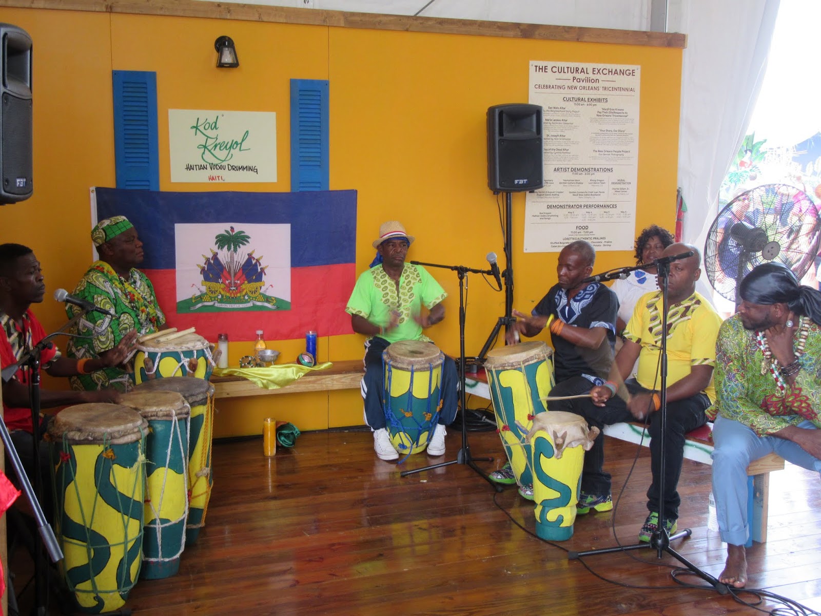 The older you will get...: Haitian Drumming...