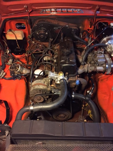 View from a Bus: MGB - coolant pump replacement (Part 2)