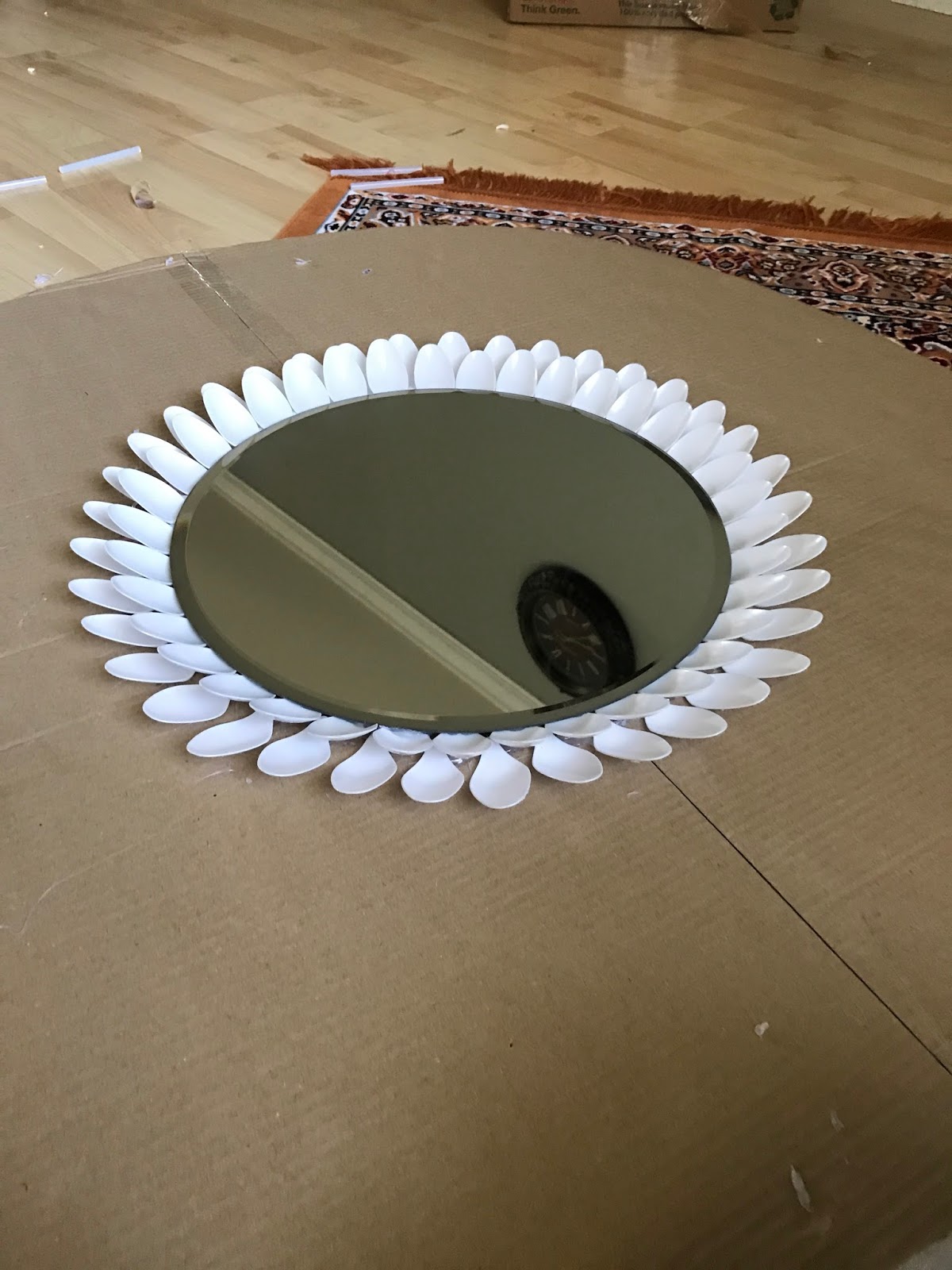 The Crafty Creator Chronicles : DIY Spoon Mirror