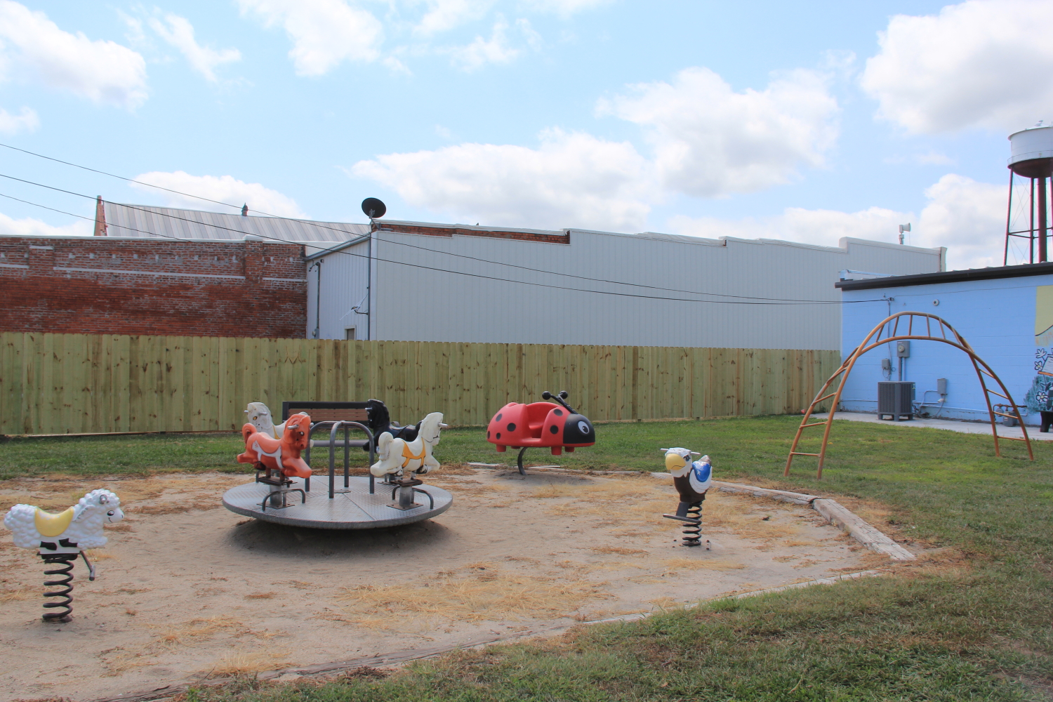 Village of Exeter: New Fence At Storybook Park