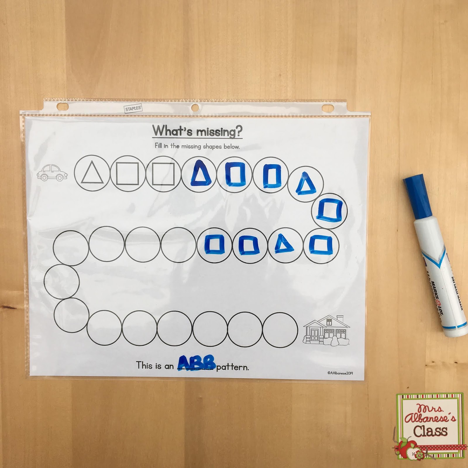 Patterning in Kindergarten | Mrs. Albanese's Kindergarten Class