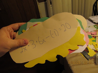 Hands On Math: Equation Sandwich Anyone? How to eat Algebra