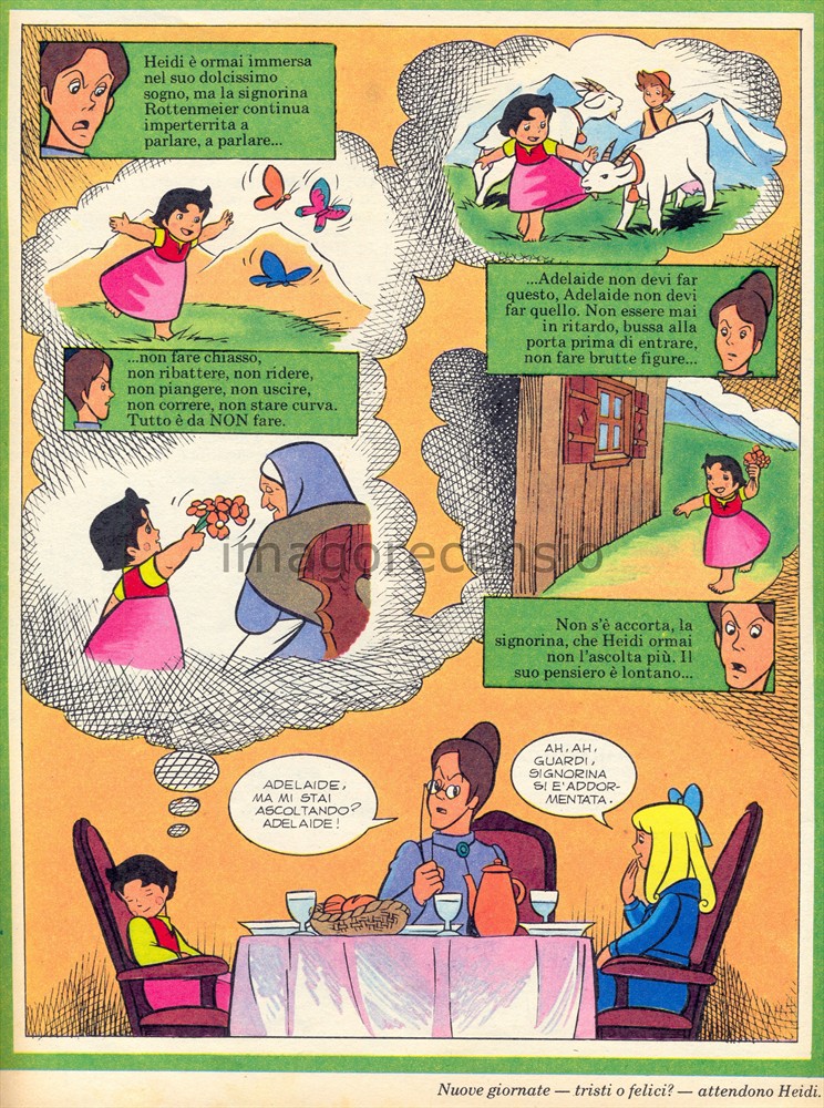 Imago Recensio: Heidi nel "Corriere dei Piccoli" - Ultimi 6 numeri (dal ...