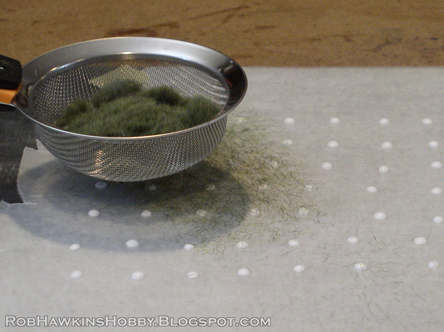 Rob Hawkins Hobby: Making Static Grass Tufts