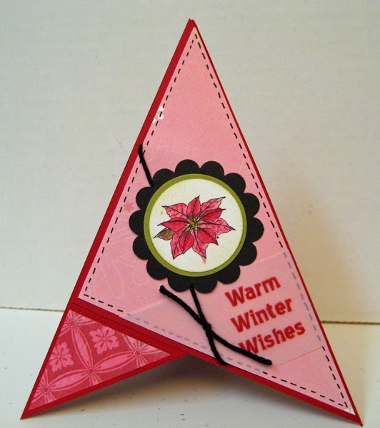 ART - just do it!: Triangle Christmas card