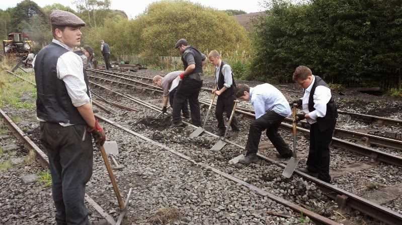 Tanfield Railway Blog: Sunday Work