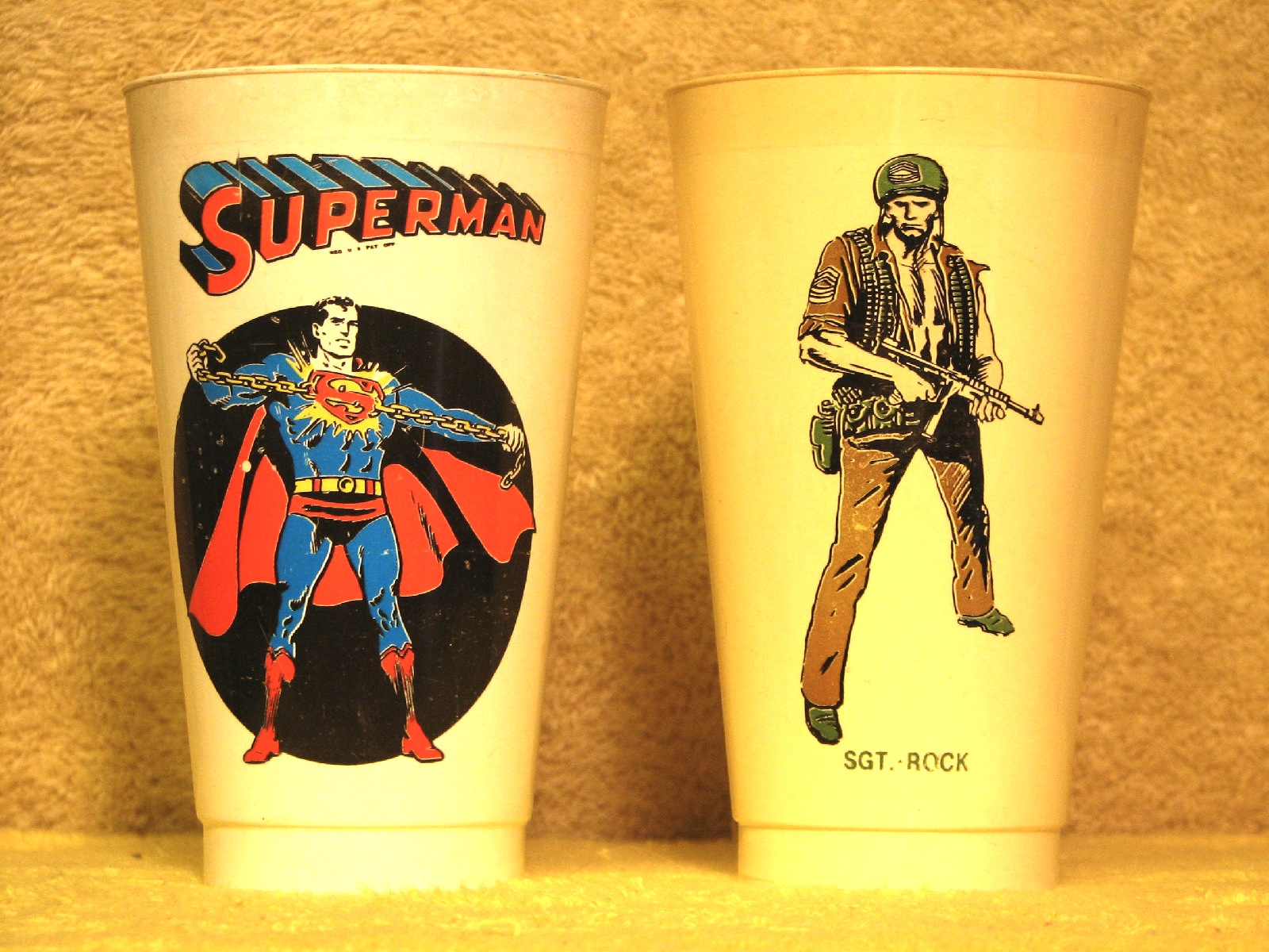 Pop Culture Safari!: Summer means Slurpee cups! Vintage DC Comics ...