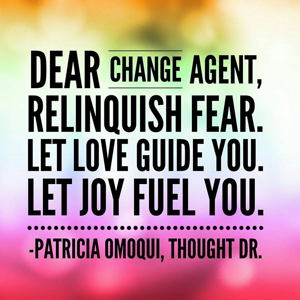 Harness Your Power: Dear Change Agent: PLEASE RELAX YOUR MIND