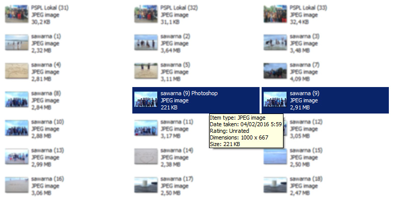 Cara Compress Gambar di Photoshop - Warung Internet