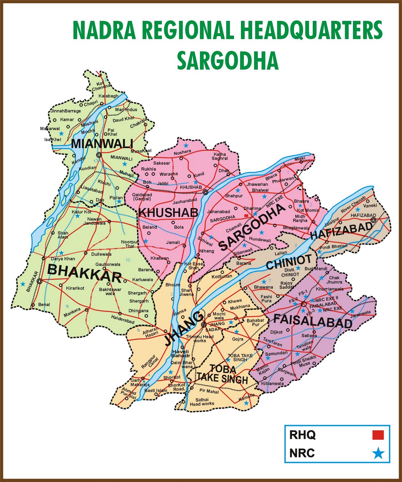 Sargodha Full Map