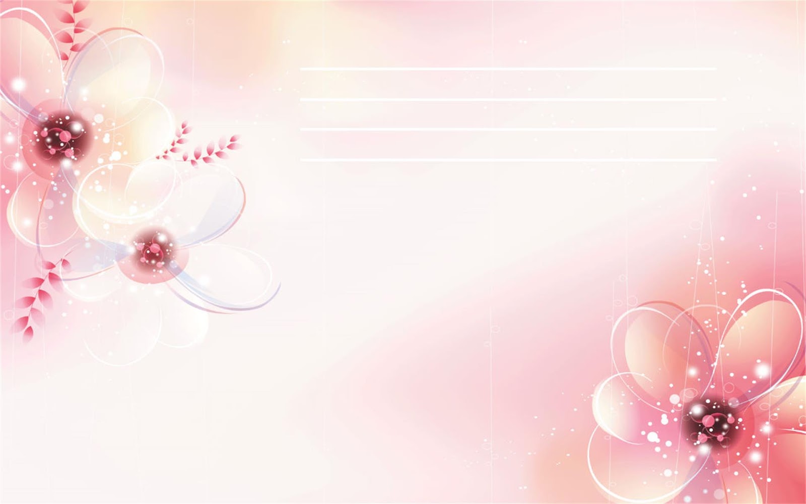 Pink peach PPT background