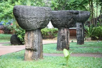 Turtle Tours Guam: Beautiful latte stones on Guam that you can see with ...