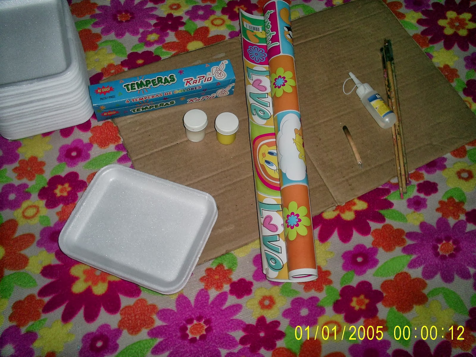 paso a paso de como hacer manualidad con material reciclable