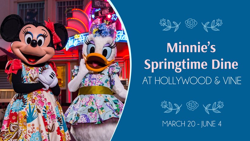 It All Started With a Mouse: Minnie's Springtime Dine Returns March 20 ...