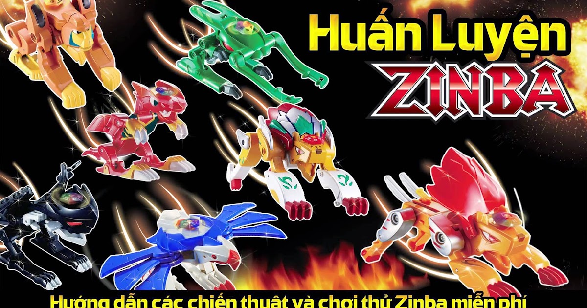 Đồ chơi Zinba hot nhất cho trẻ em