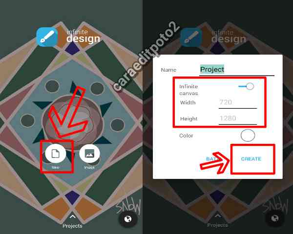 Tutorial Infinite Design - Cara Mudah Membuat Mata Vector