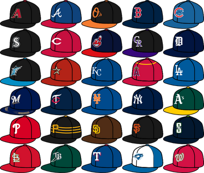 Sports Logo Spot: My MLB Caps
