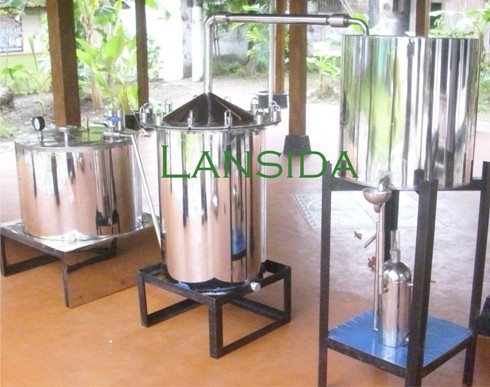 Proses Penyulingan Minyak Atsiri ~ Lansida