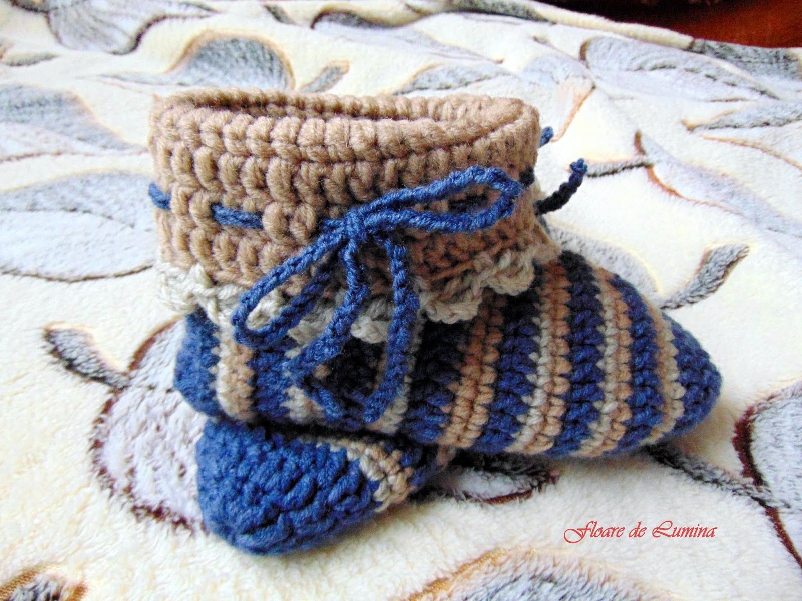 Floare de Lumina: botosei crosetati - sosete crosetate / tricotate ...