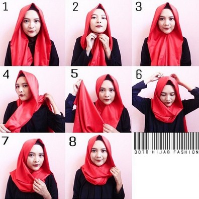 Tutorial Hijab Modern Simple Buat Kamu yang Baru Belajar Berhijab