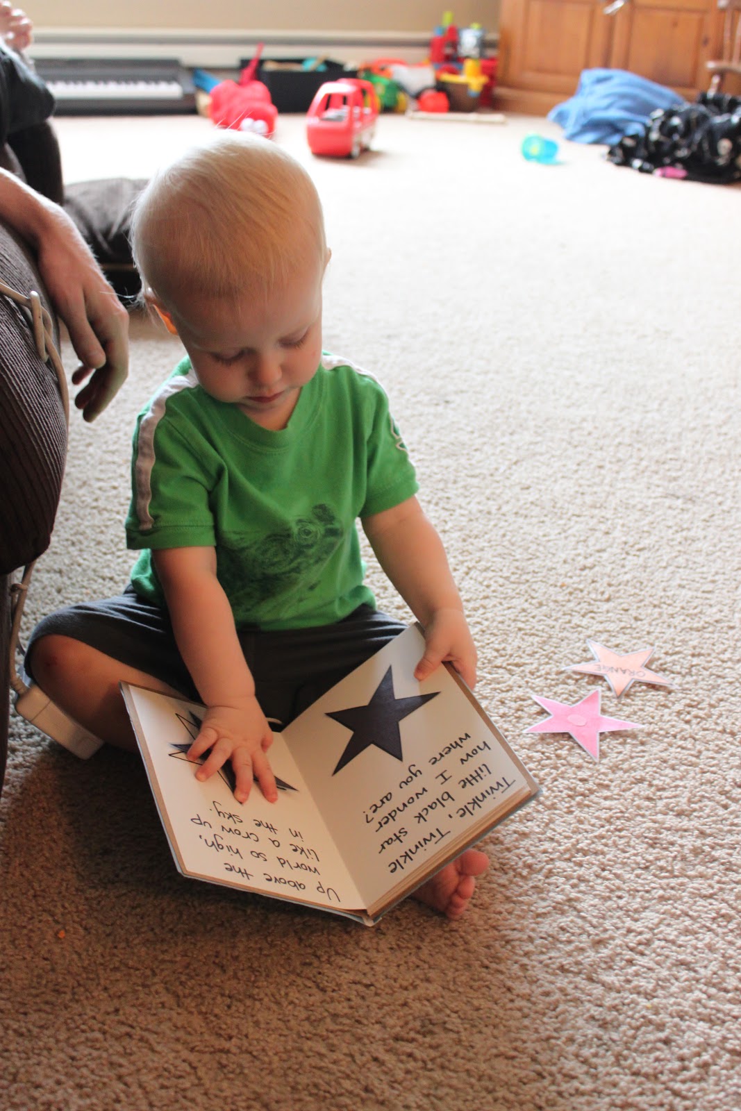 Z is for Zel: Twinkle Little Star Color Matching