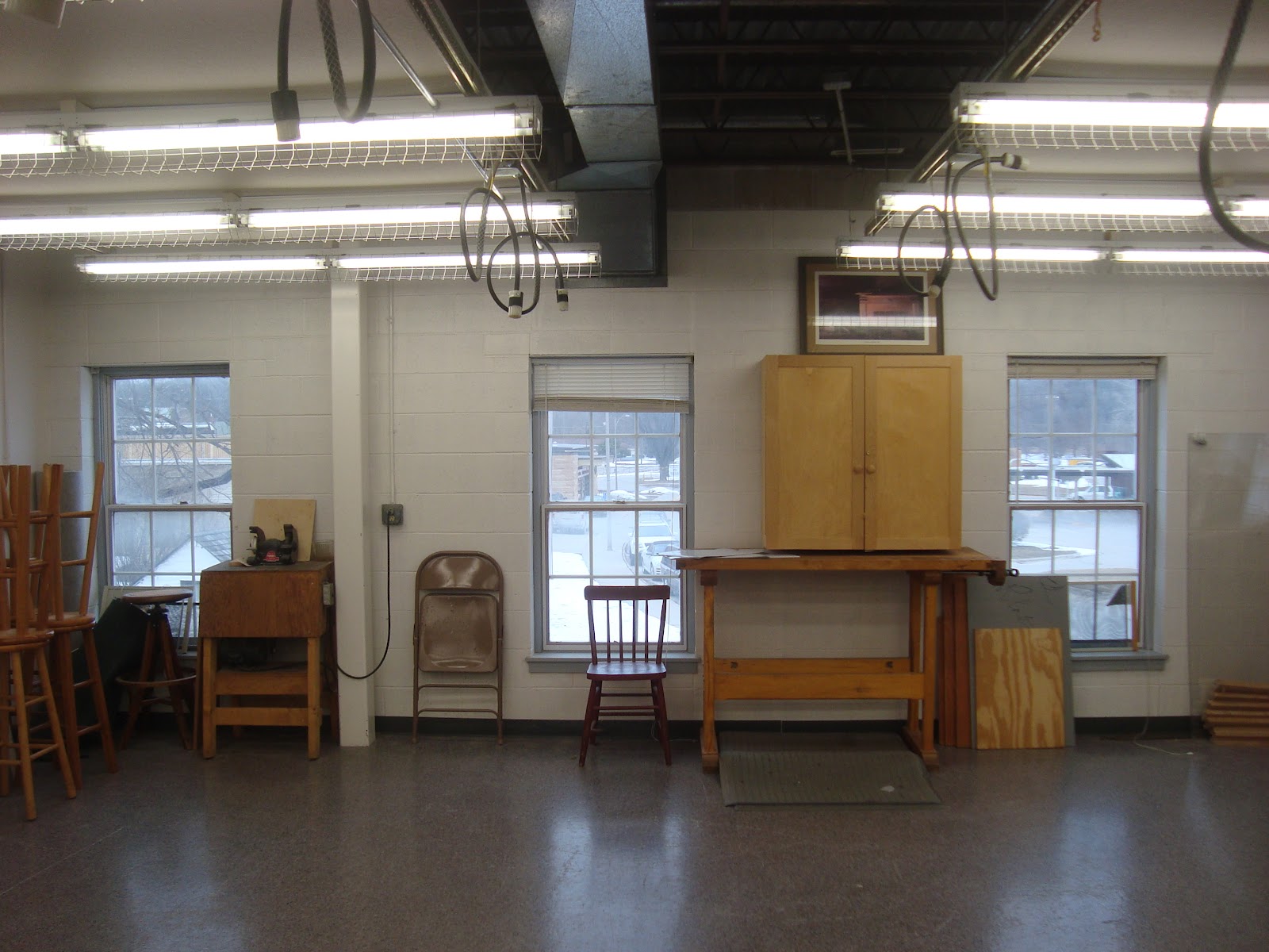 Woodworking Classroom Makeover