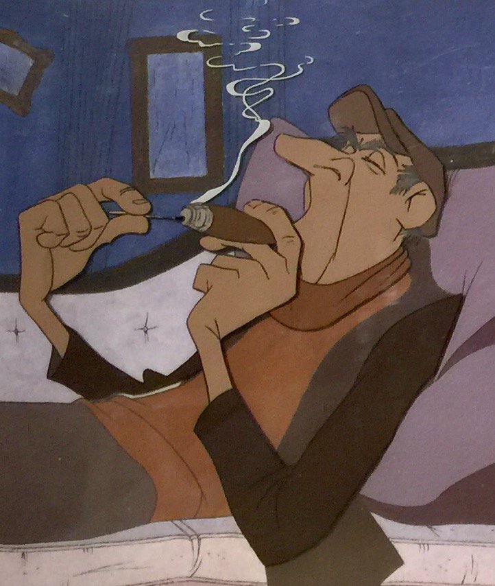 Animation Collection: Original Production Animation Cel Setup of Jasper ...