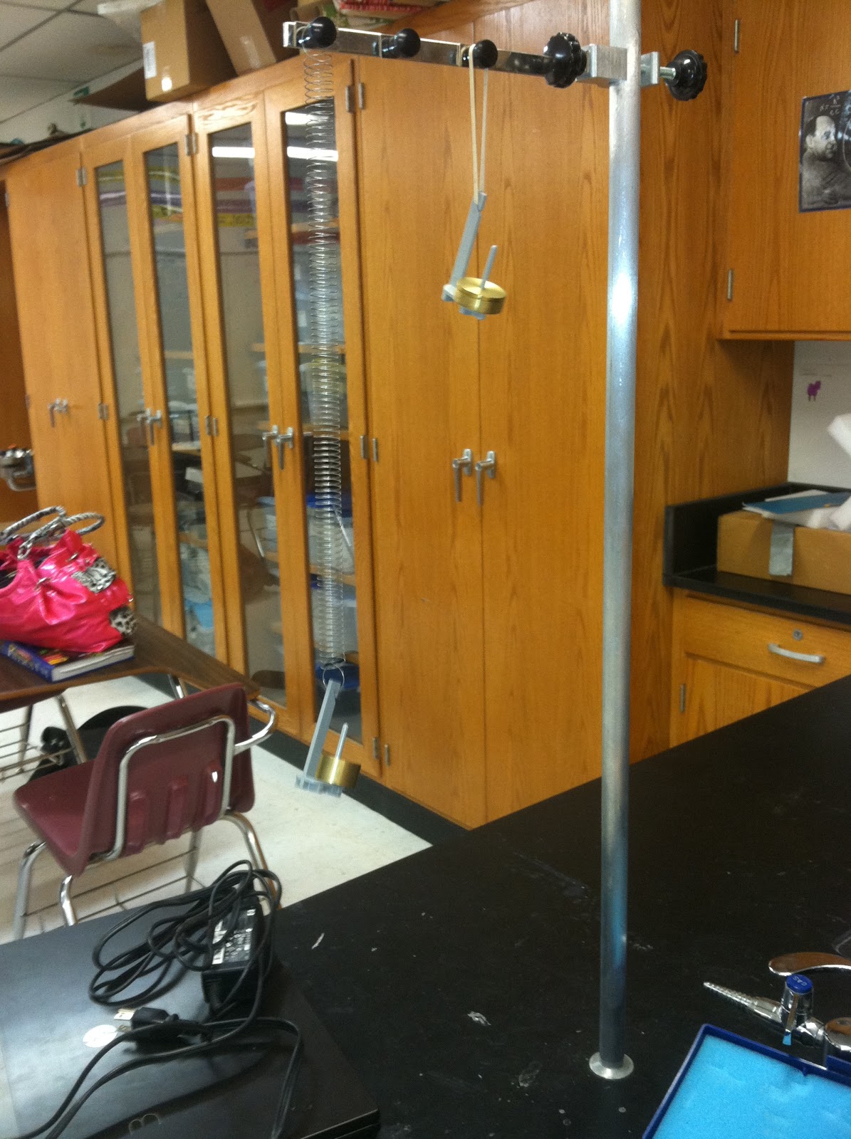 Physics: Lab Report of Spring and Rubber Band