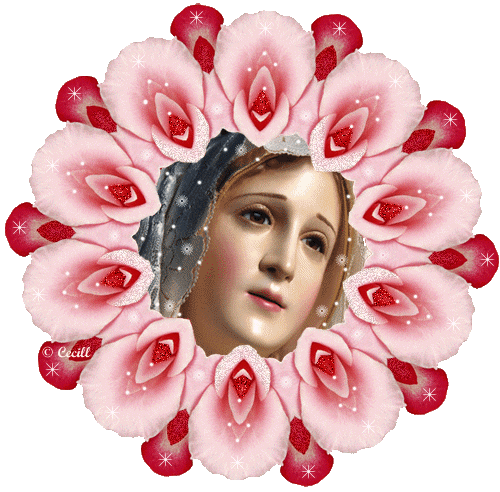 Virgem Maria 1 - Cia dos Gifs