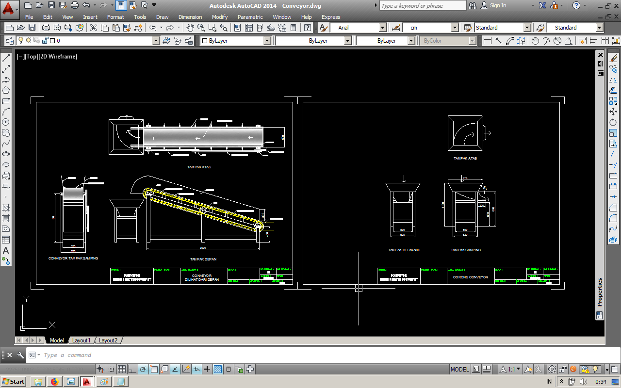 Kursus Autocad di Bali: Portofolio Kursus Autocad di Bali