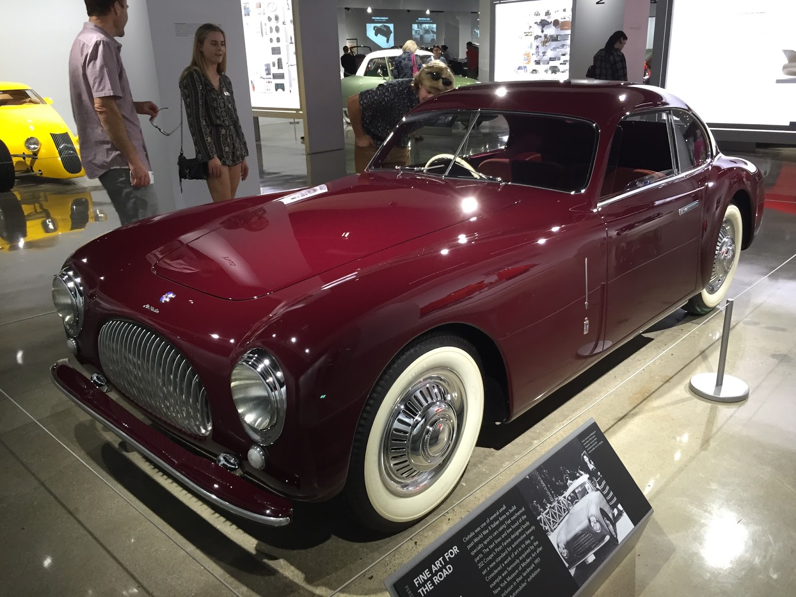 Carson's Car Pics: Cisitalia 202 GT