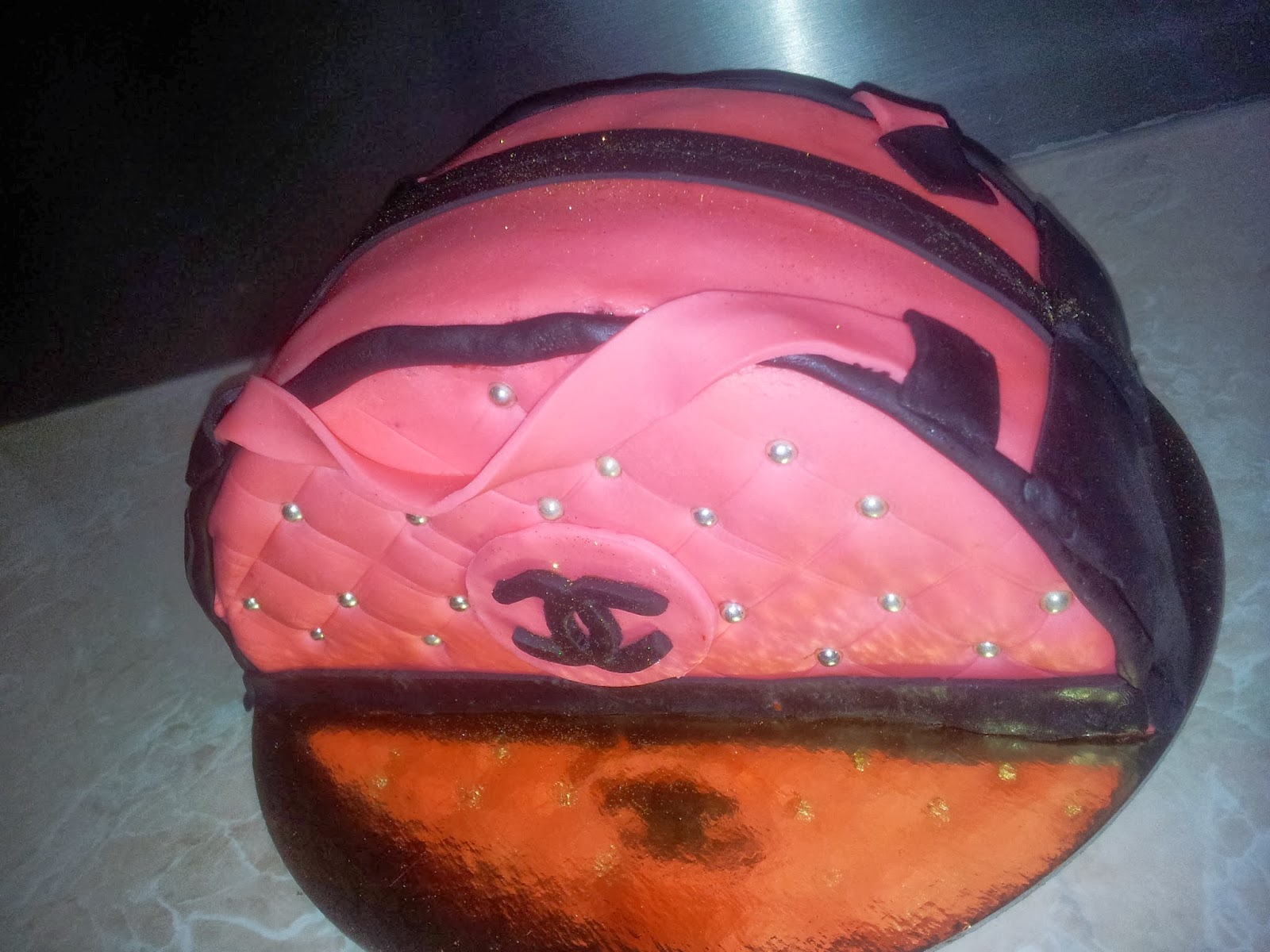 La Pâtisserie de Brunette: Gâteau sac à main Coco Channel