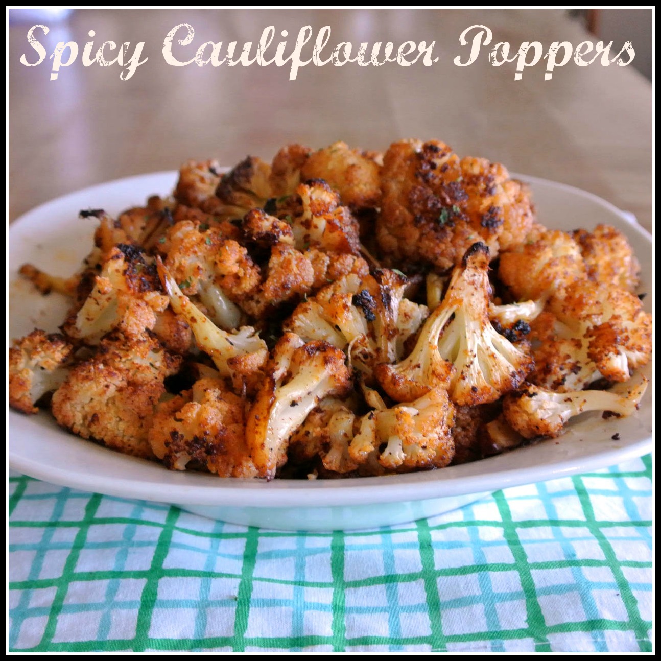 Mom, What's For Dinner?: Cauliflower Poppers