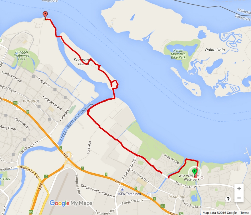 Singapore Walking Routes: Coney Island (Pulau Serangoon)