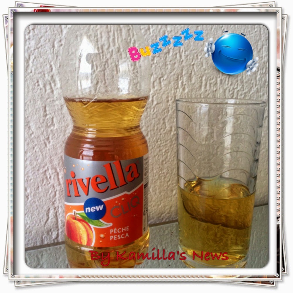 Kamilla`s News: Rivella Cliq - Pfirsich und Rhabarber