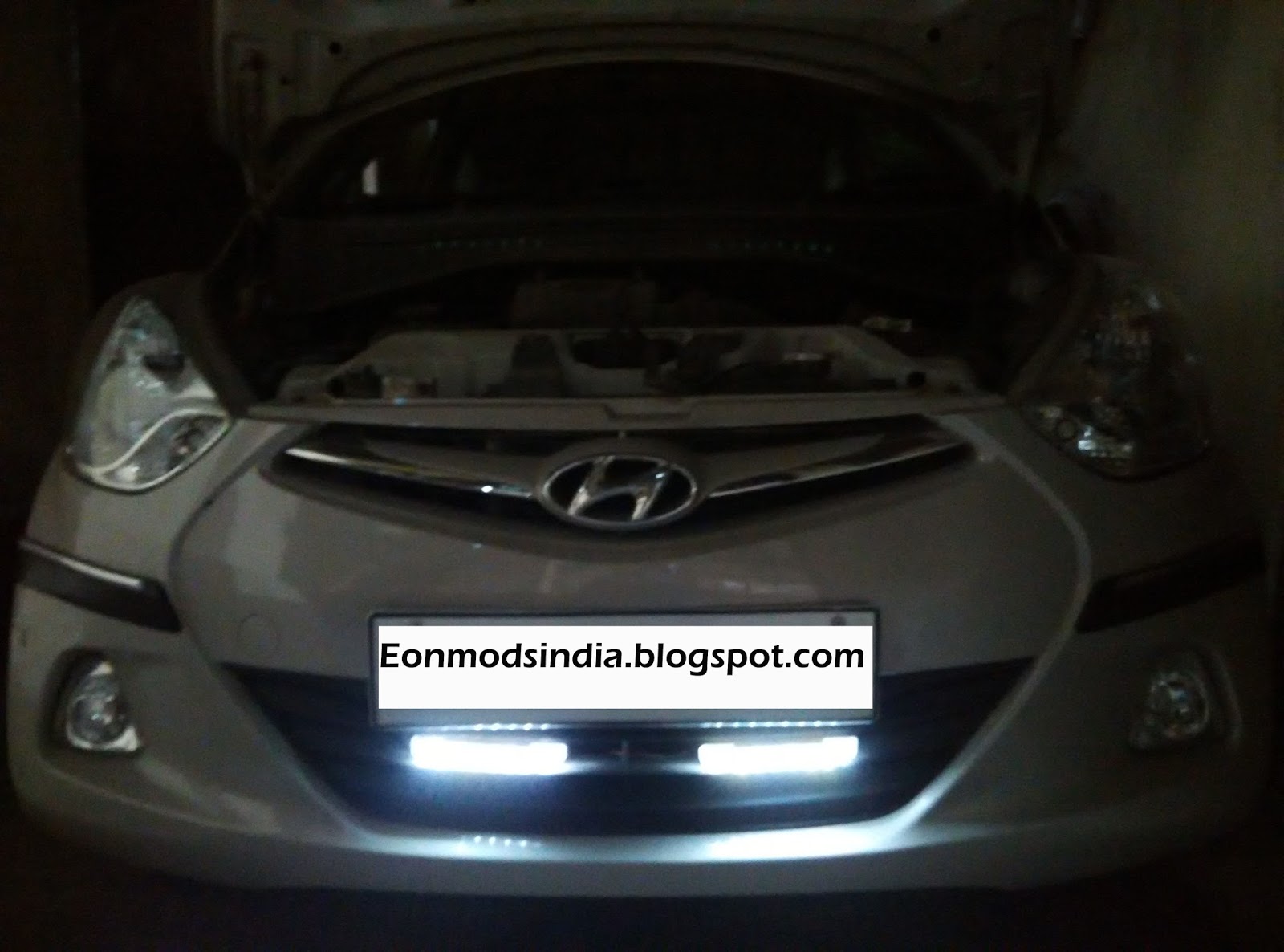 Hyundai EON Modifications: Installing Day Time Running Lights (DRLS)