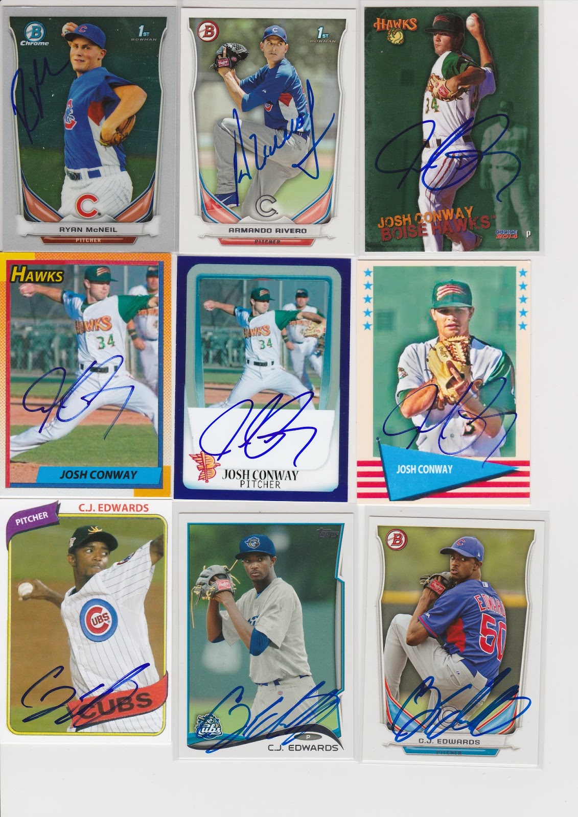 Jackson's Autographs: IP Chicago Cubs Spring Training Autograph Recap ...