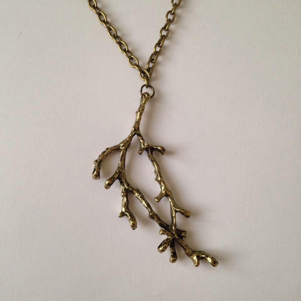 Autumn Rose: My Clockwork Castle: Tree Branch Necklace