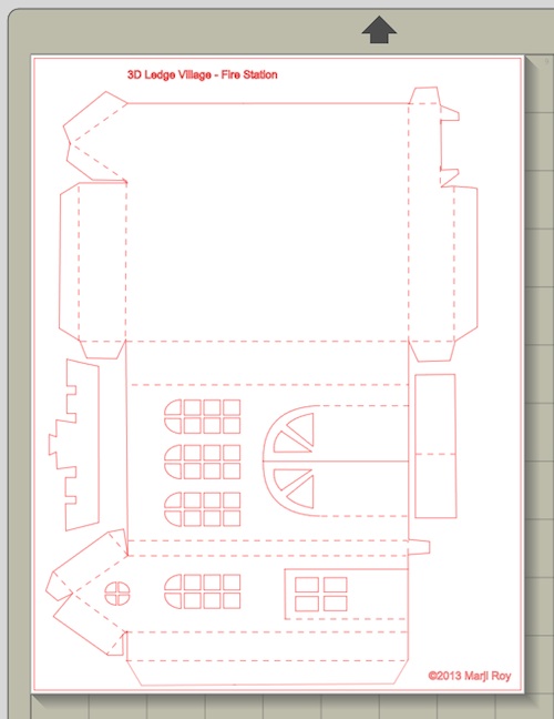 Ashbee Design Silhouette Projects: Ledge Village Fire House Silhouette ...