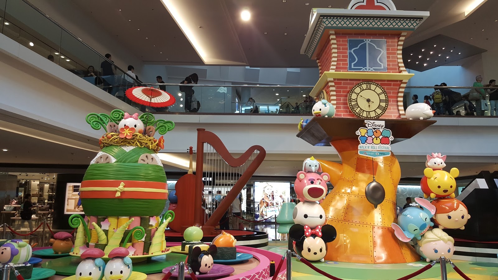 瞳遊樂 (八十後香港家庭的親子旅遊blog): 【香港本地親子遊】今個夏日載譽歸來又一城「Disney Tsum Tsum Walk N ...